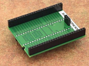 Bottom R-TSOP48 NOR-1 - Bottom board of TSOP48 adapter for Flash devices with reverse pinout NOR ...