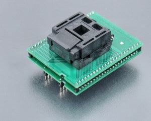 DIL48/QFP32 ZIF-CS MB95-1 - Device specific adapter for Fujitsu / Spansion / Cypress MB95330/430 ...