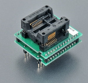 DIL16W/SOIC16 ZIF 300mil - Universal adapter for SOIC devices up to 16 ...