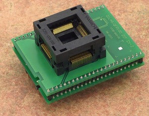 DIL48/QFP100 ZIF CY-2 - Device specific adapter for Cypress PSoC3 ...