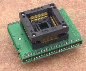 DIL48/QFP144 ZIF LPC-1 - Device specific adapter for LPC2378 in QFP144 ...