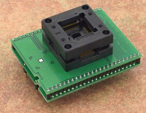 DIL48/QFP80 ZIF LPC-1 - Device specific adapter for NXP LPC17xx ARM ...